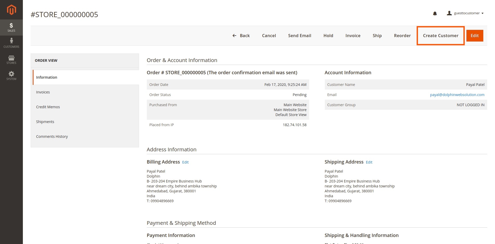 Magento 2 Convert Guest To Customer Extension