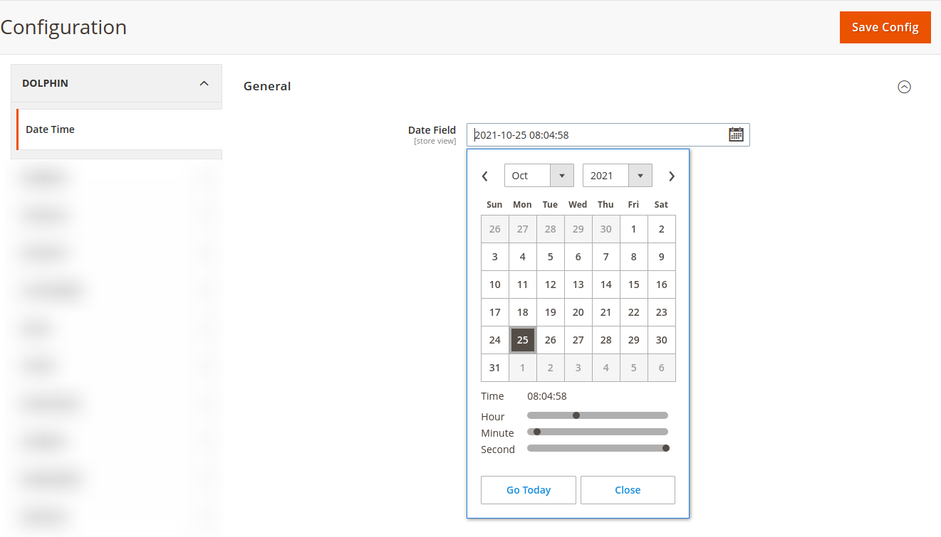 How To Add Date Picker In System Configuration Magento 2 Dolphin Web